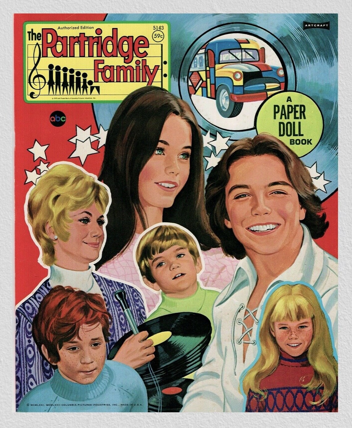 Printable Digital Pdf, Vintage Paper Dolls Partridge Fam - Etsy