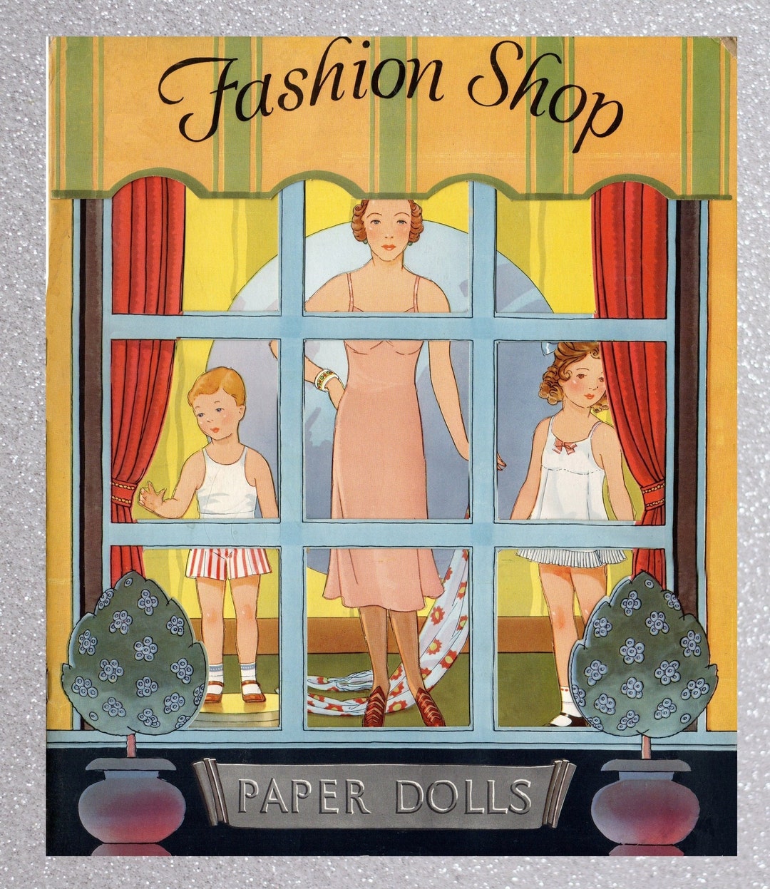Printable Pdf, Vintage Paper Baileys Fashion Shop - Etsy