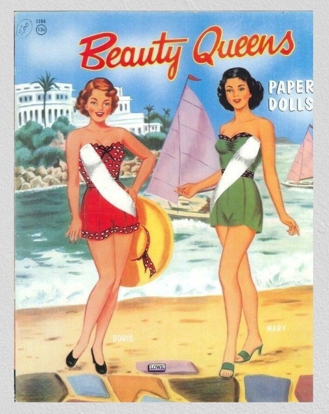 Vintage Paper Dolls Beauty Queens,printable Digital Pdf - Etsy