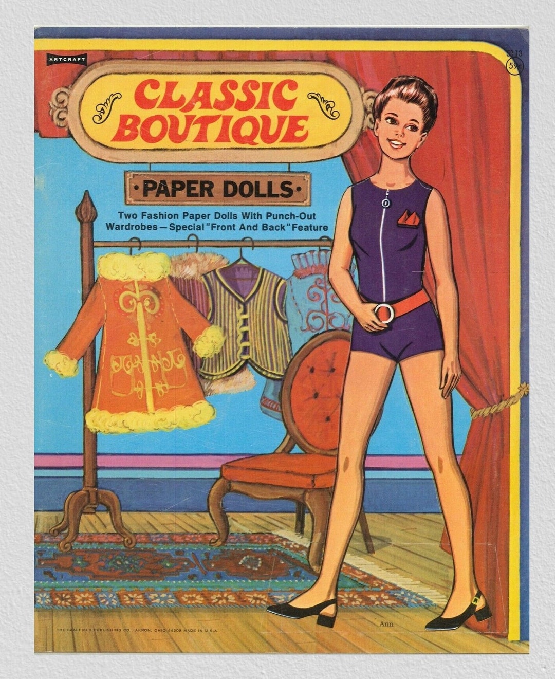 Printable Digital Pdf, Vintage Paper Dolls Classic Boutique Fashion - Etsy