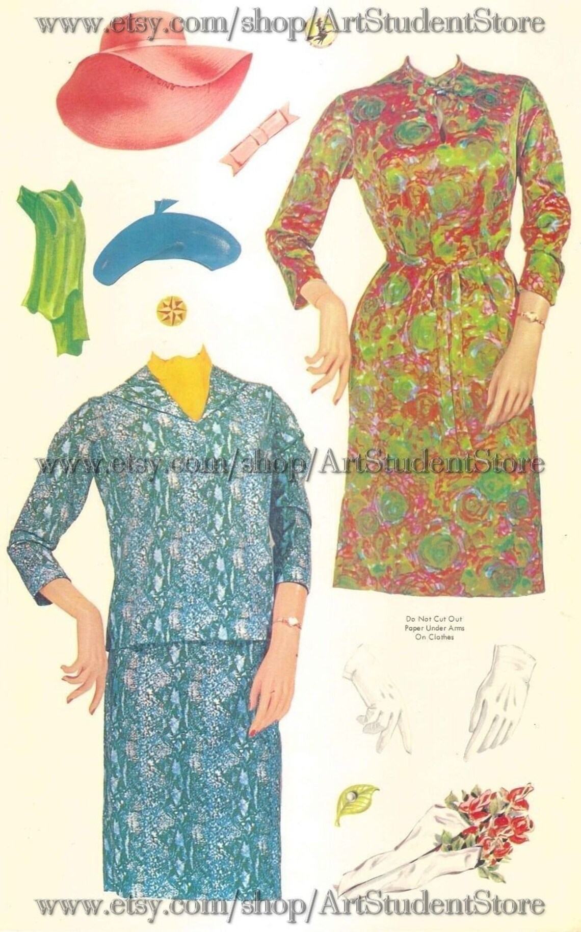Pdf Printable Digital, Vintage Paper Dolls Bewitched - Etsy