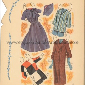 Vintage Paper Dolls Gisele Mackenzie,printable Digital Pdf - Etsy