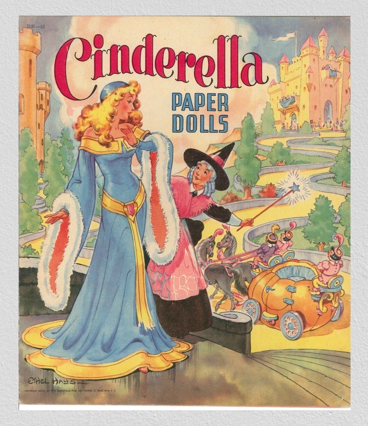 Cinderella Paper Dolls