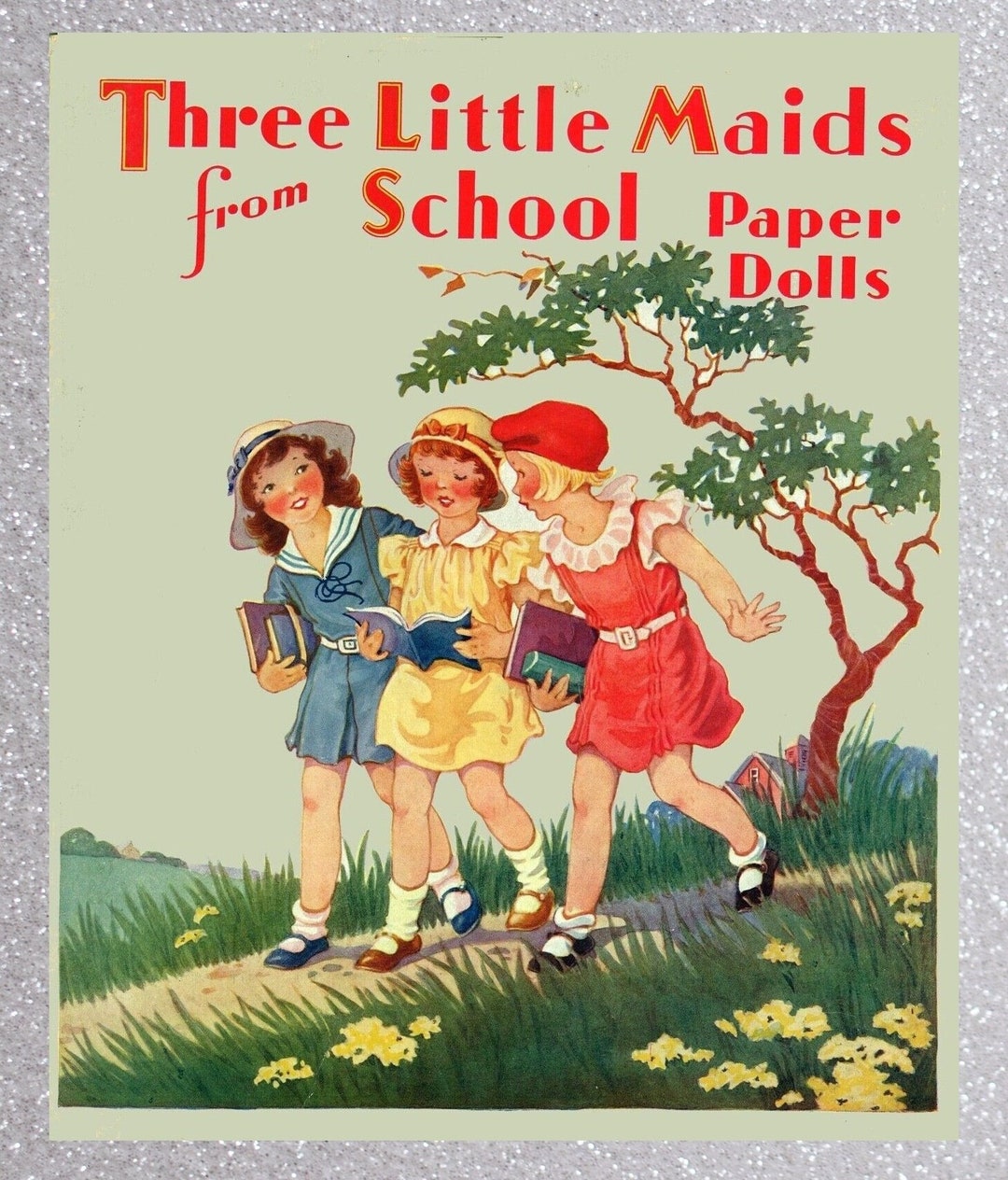 Vintage Paper Dolls 3 LITTLE MAIDS 1940s, Digital Download - Etsy