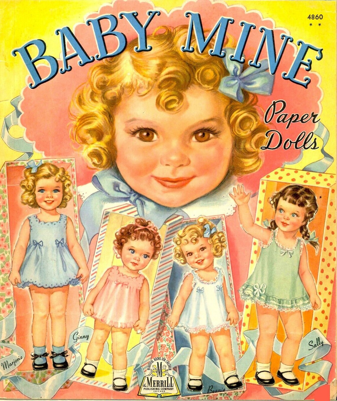 Vintage Baby Mine Paper Dolls and Their Year-round Clothes Circa 1944 ...