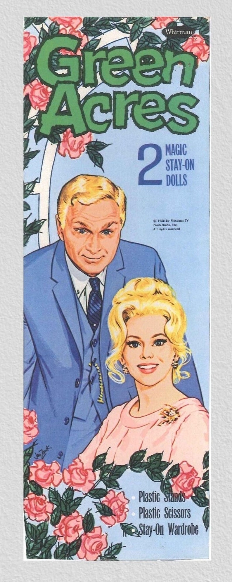 Vintage Paper Dolls Green Acrespdf - Etsy