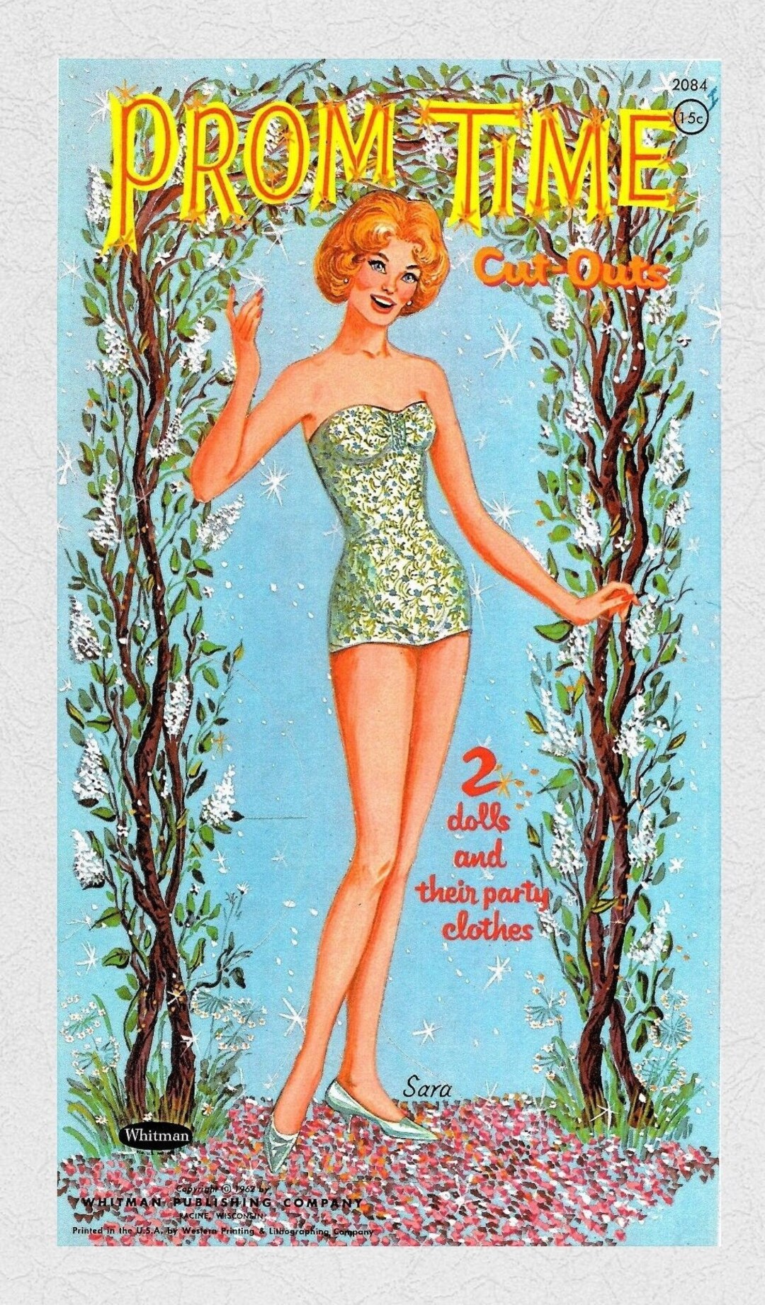 Pdf Printable Digital, Vintage Paper Dolls Prom Time - Etsy