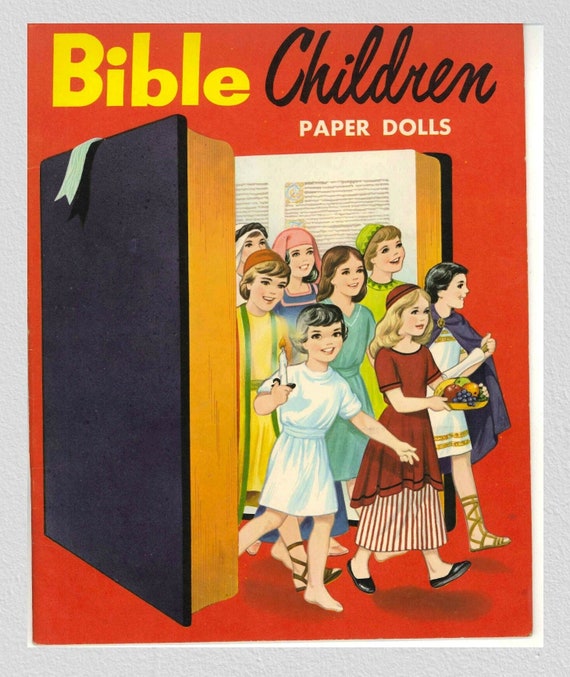 Pdf Printable Digital Vintage Paper Dolls Bible Children | Etsy