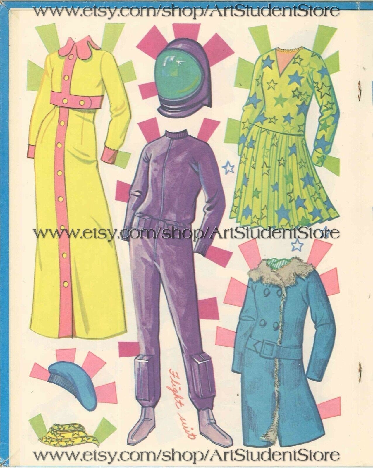 Pdf instant digital vintage paper dolls malibu francie c. | Etsy