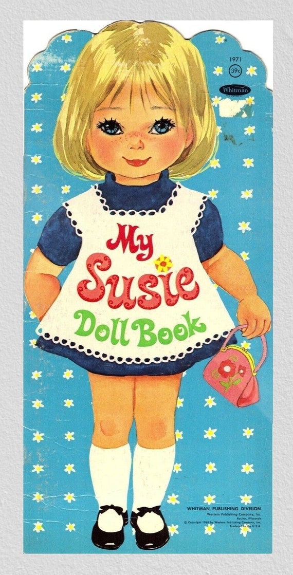 Vintage Paper Doll My Susie Pdf Instant | Etsy