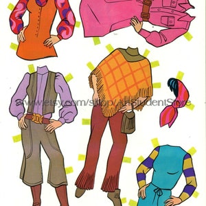 Vintage Paper Dolls Sabrina Archies, Digital Download - Etsy