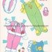 Pdf Printable Digital, Vintage Paper Dolls Rub Dub - Etsy
