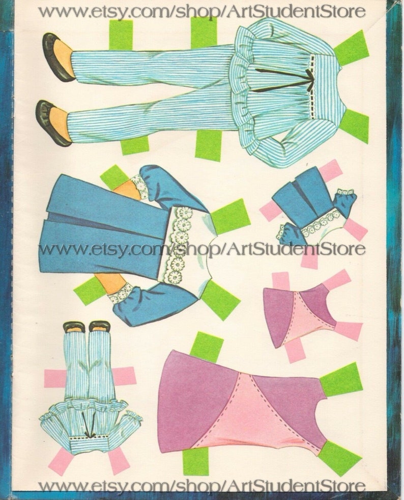 Printable Pdf Vintage Paper Dolls Secret Toyukraine Shops - Etsy