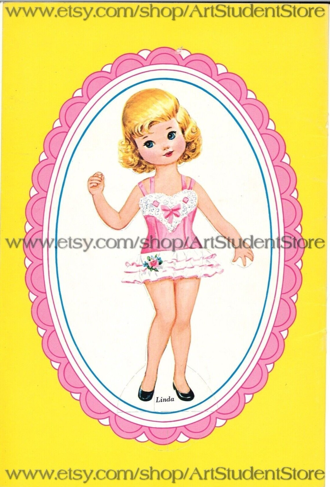 Vintage Paper Dolls Dollies Try Pdf Instant - Etsy