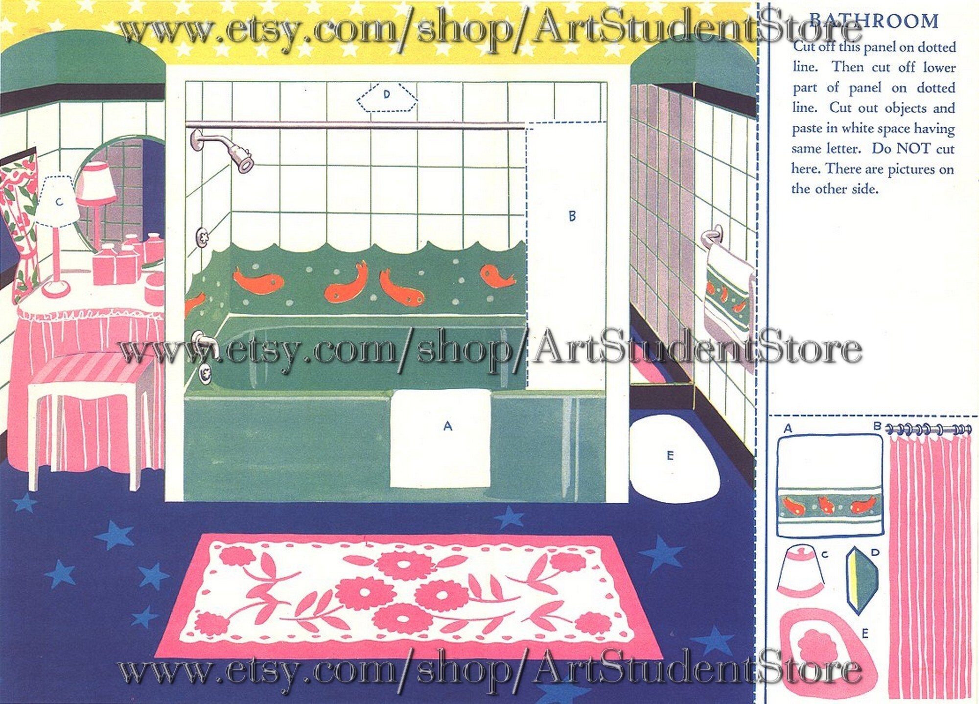 Pdf Instant Digital Vintage Paper Doll Family and Their - Etsy