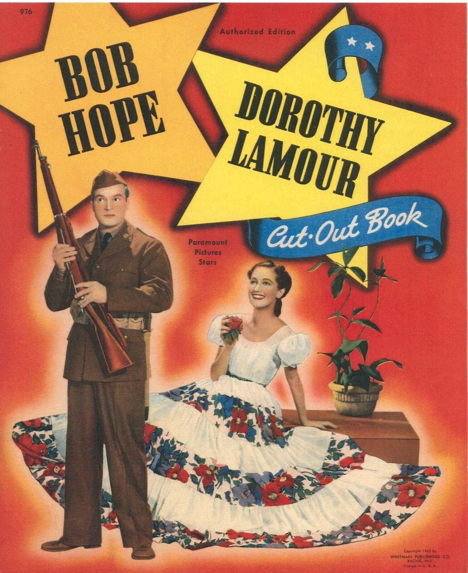 Retro Paper Dolls Bob Hope Lamour Paper Doll 1942 - Etsy