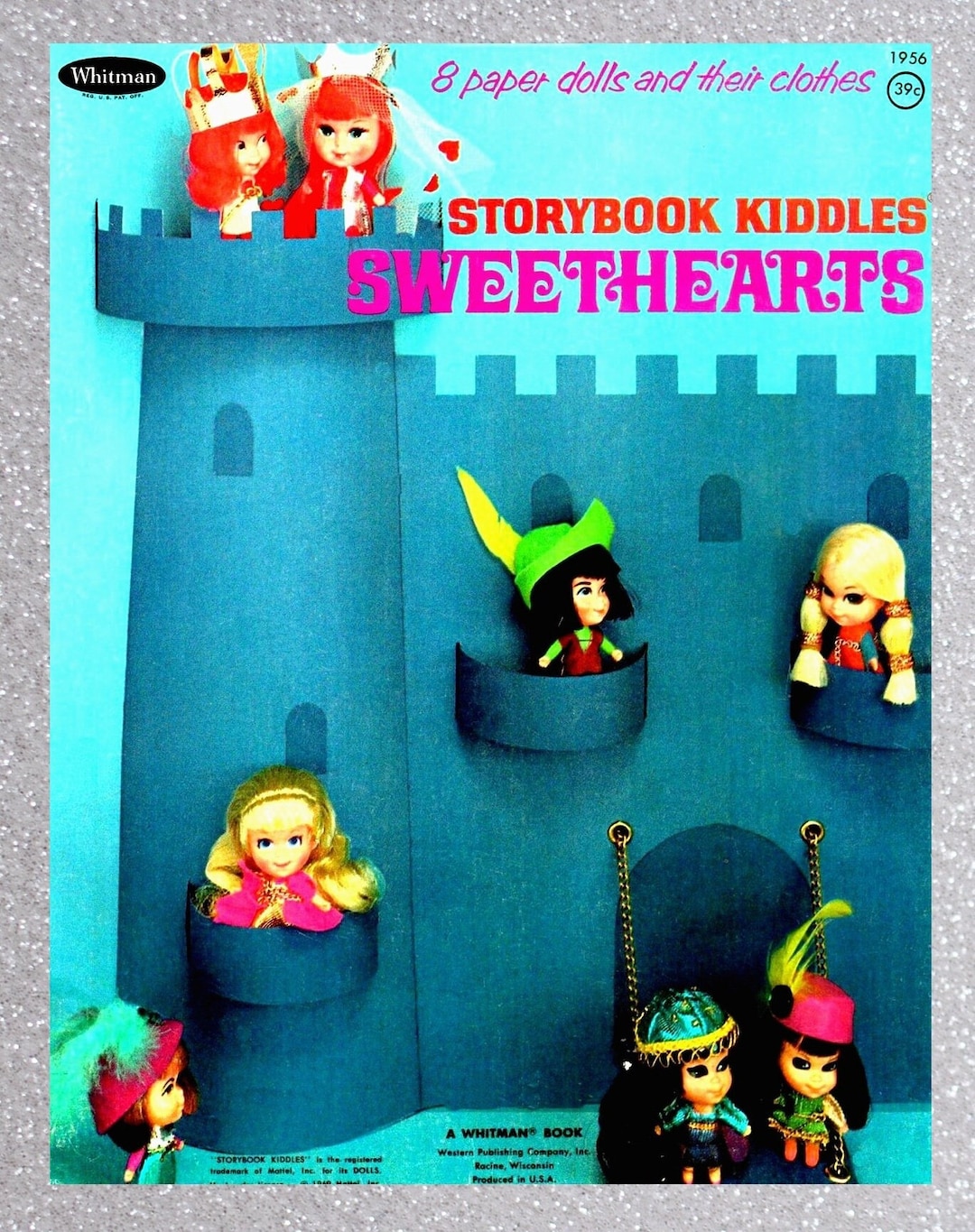 Pdf Printable Digital, Vintage Paper Dolls Liddle Kiddles Storybook ...