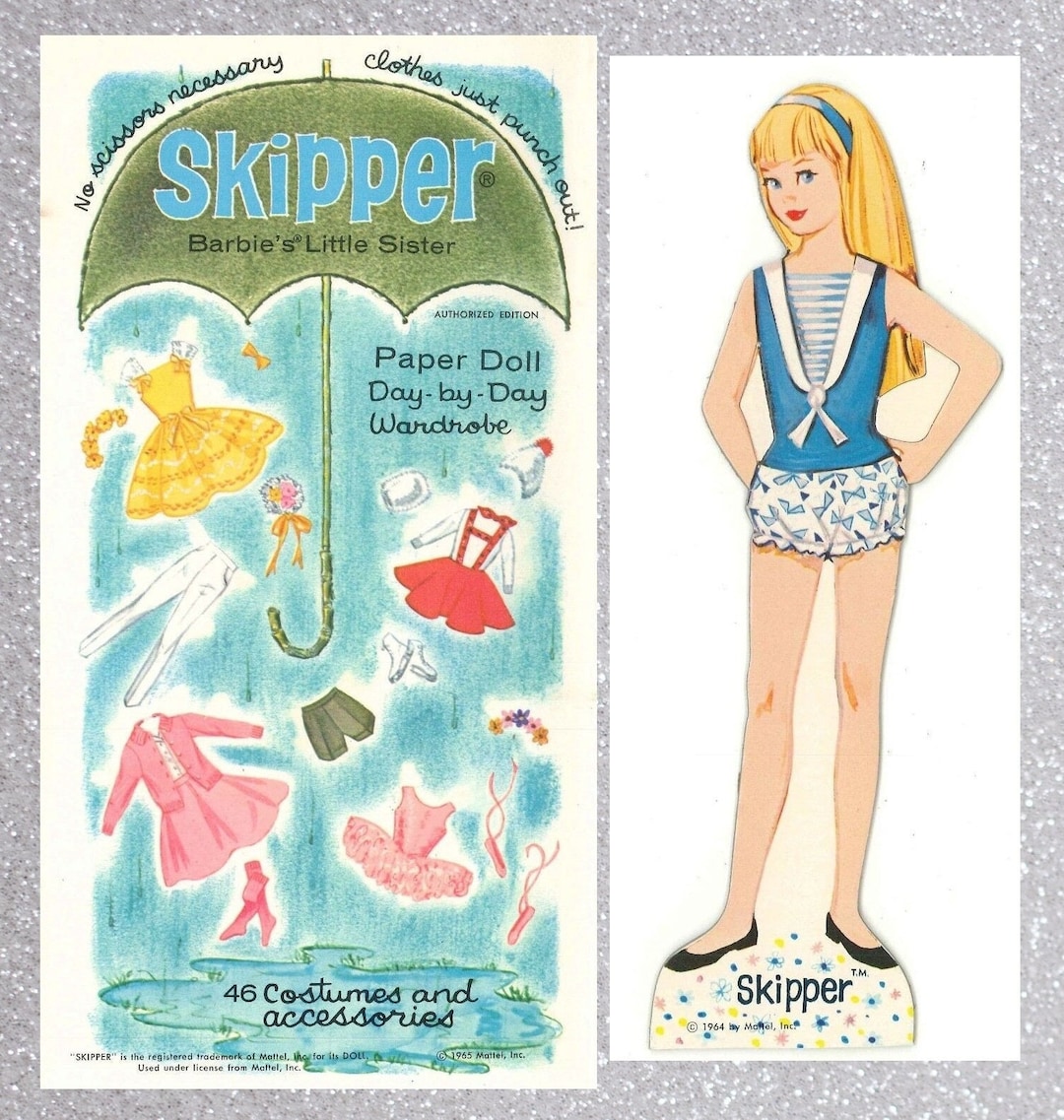 Pdf Instant Digital, Skipper Day-by-day Wardrobe - Etsy
