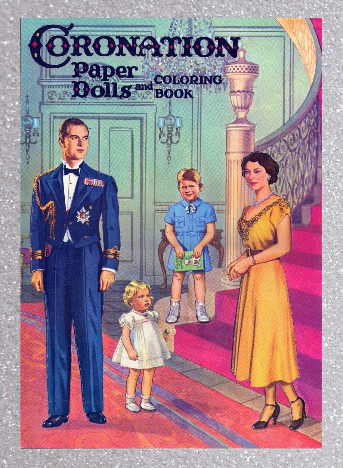 Pdf Printable Digital Vintage Paper Dolls Queen Elizabeth II - Etsy