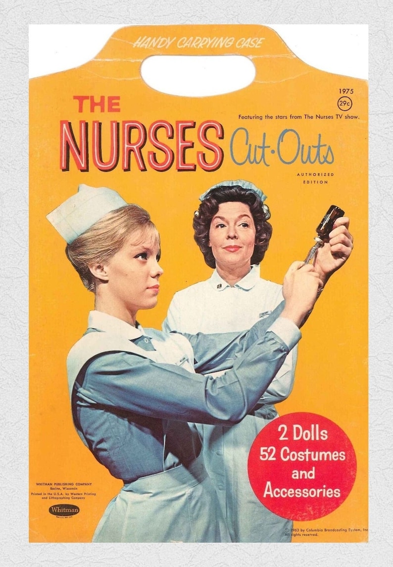 Paper Doll Tv Nursespdf Instant - Etsy