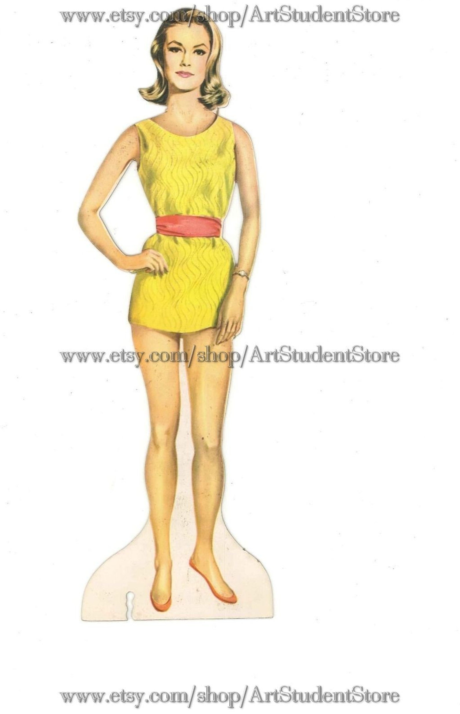 Pdf Printable Digital, Vintage Paper Dolls Bewitched - Etsy