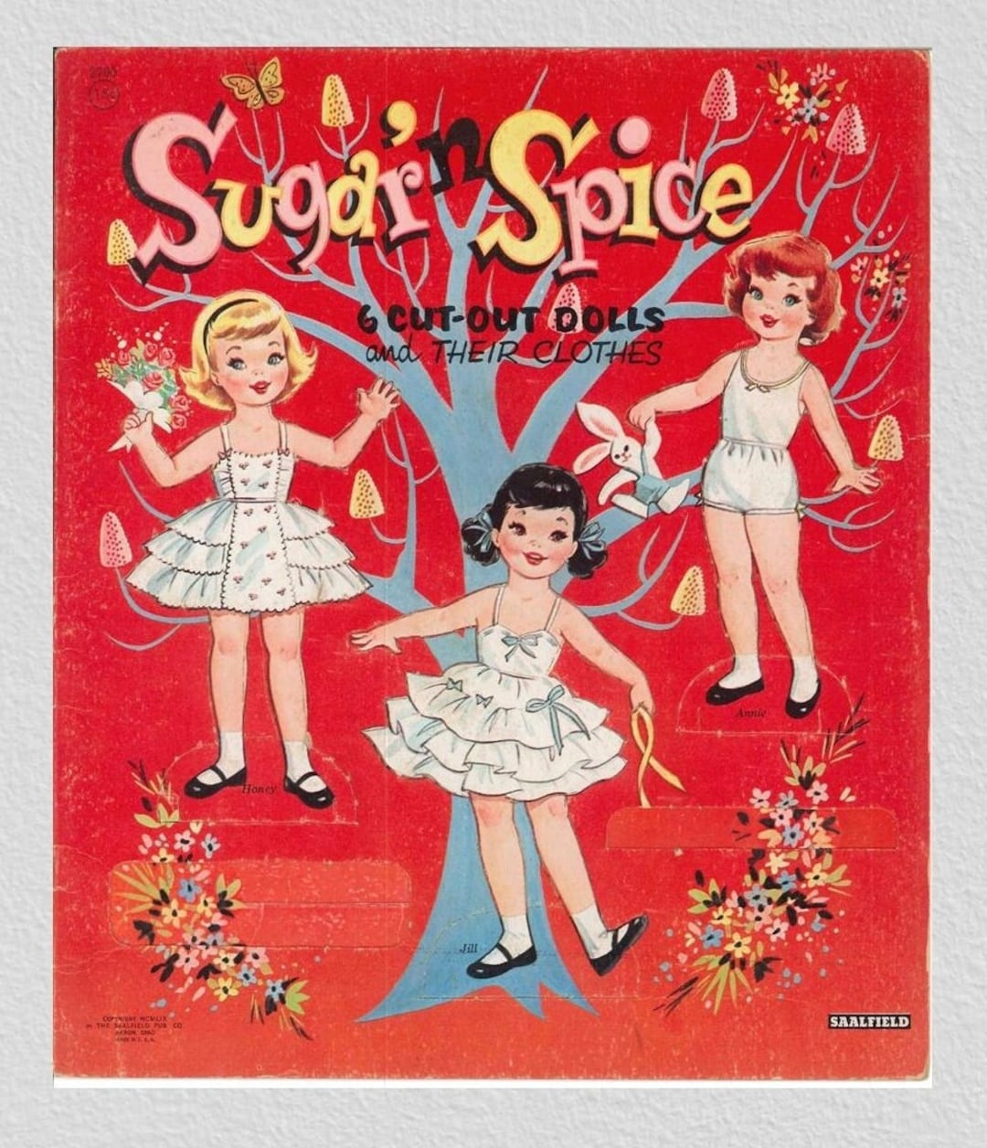 Vintage Paper Dolls Sugar N Spice,pdf Digital - Etsy