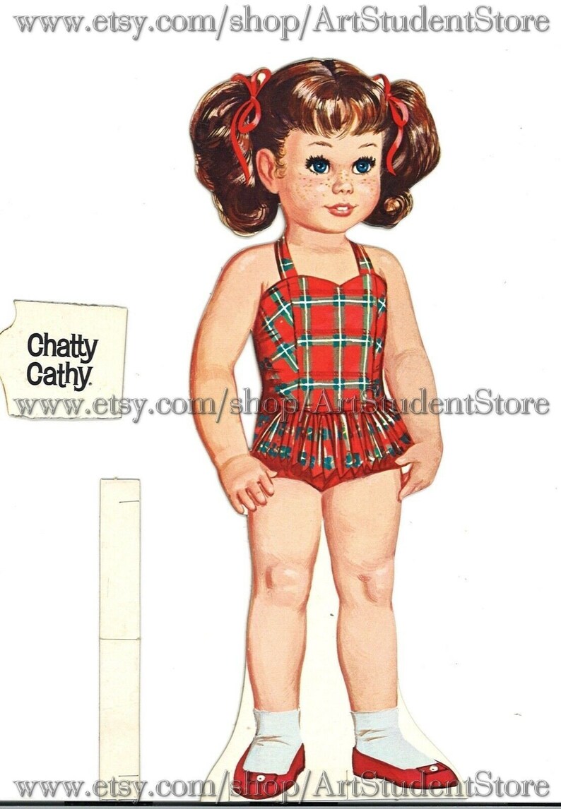 Printable Digital Pdf Vintage Paper Dolls Chatty Baby - Etsy