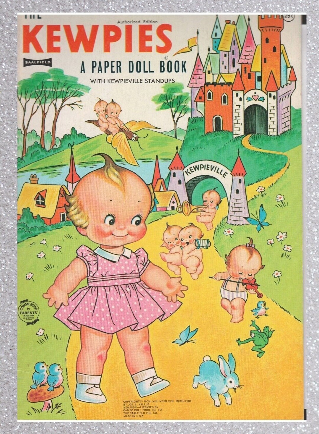 Pdf Instant Digital, Vintage Paper Dolls the Kewpies 1968 - Etsy