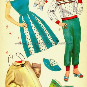 Pdf Printable Digital, Vintage Paper Dolls Shari Lewis Standing Dolls ...
