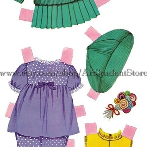 Vintage Paper Doll My Susie, Pdf Instant - Etsy