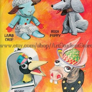 Pdf Printable Digital, Vintage Paper Dolls Shari Lewis Standing Dolls ...