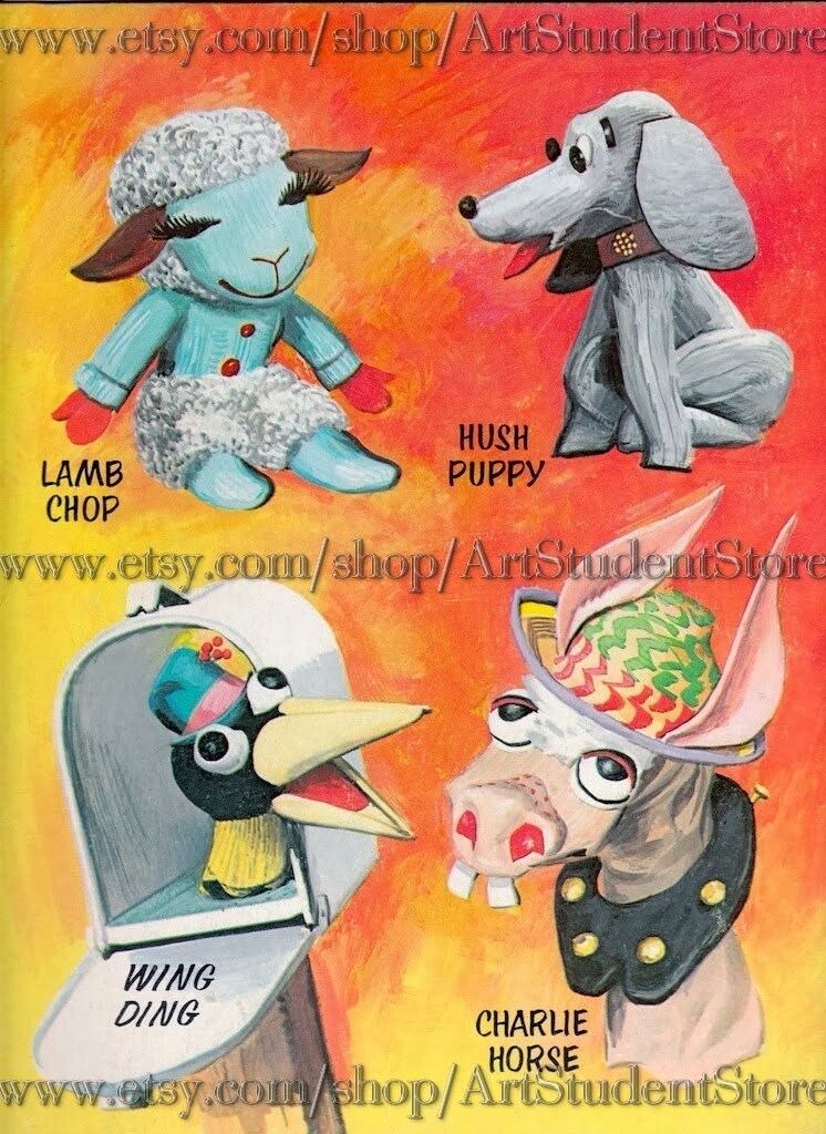 Pdf Printable Digital Vintage Paper Dolls Shari Lewis - Etsy