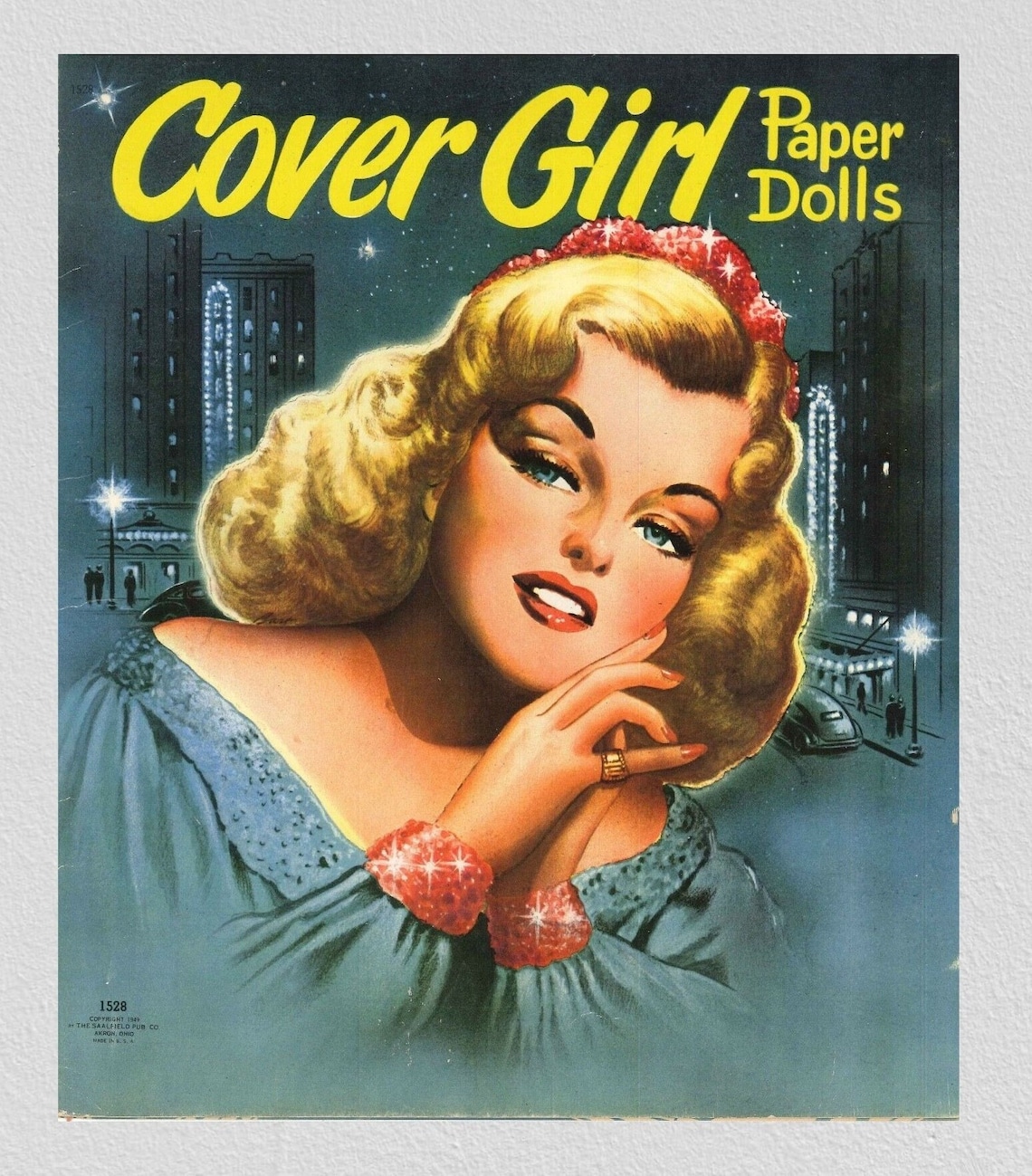 Printable Digital Pdf, Vintage Paper Dolls Cover Girl 1949 - Etsy