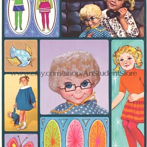 Pdf Printable Digital, Vintage Paper Dolls Buffy Family Aff - Etsy