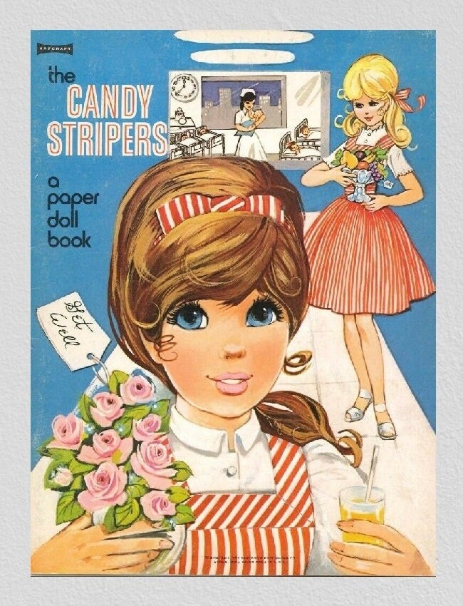 Digital Printable Printable Vintage Paper Dolls the Candy - Etsy