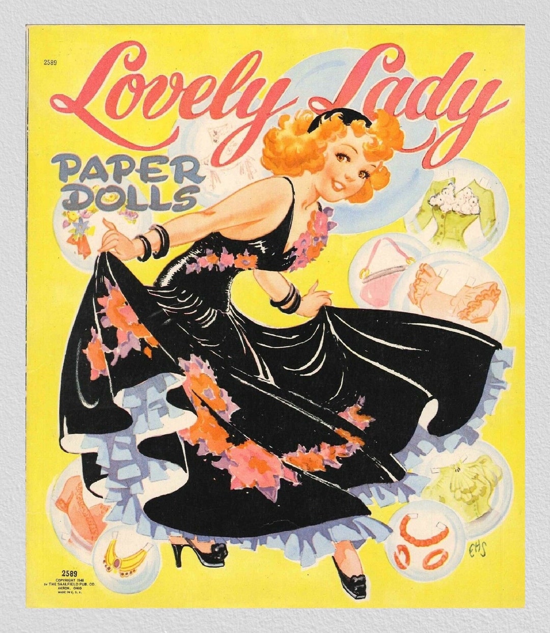 Pdf Instant Digital, Vintage Lovely Lady Paper Dolls C. 1948 - Etsy