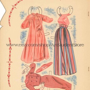 Vintage Paper Dolls Gisele Mackenzie,printable Digital Pdf - Etsy