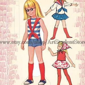 Vintage Paper Dolls Charmin Chatty,pdf - Etsy