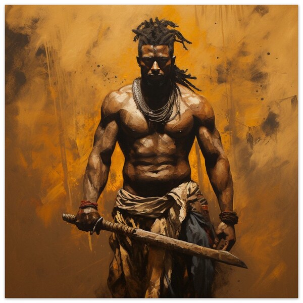 African Warrior - Etsy