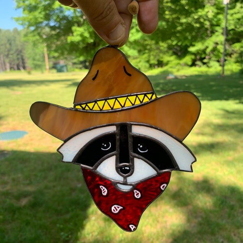 Stained Glass Cowboy Hat - Etsy