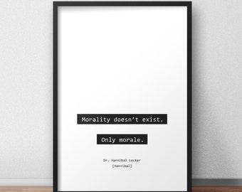Morality Poster - Etsy