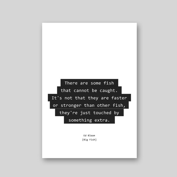 Prints Digital Prints Ed Bloom Big Fish Print/Poster There are some ...