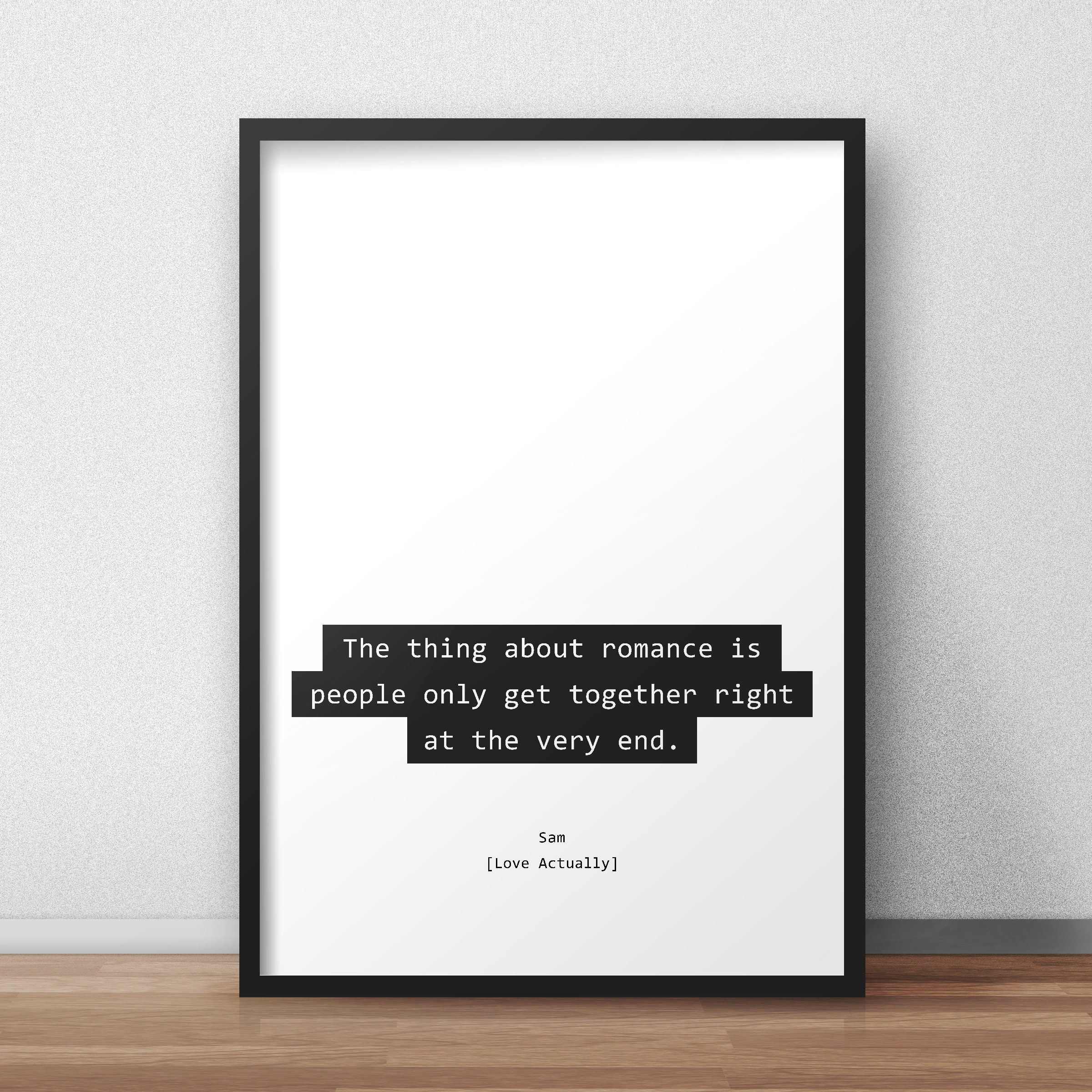 Love Actually Quotes Sam
