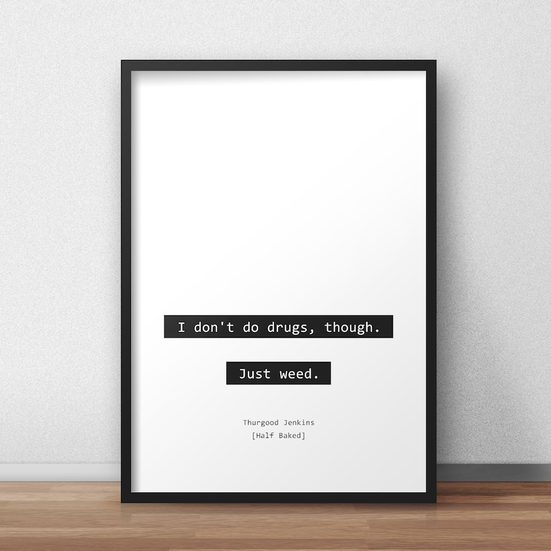Dont Do Drugs Poster - Etsy