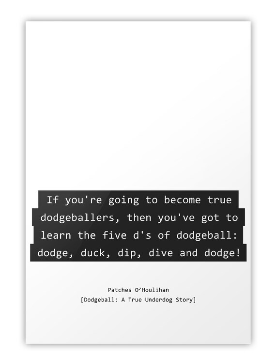 Dodgeball Movie Quotes