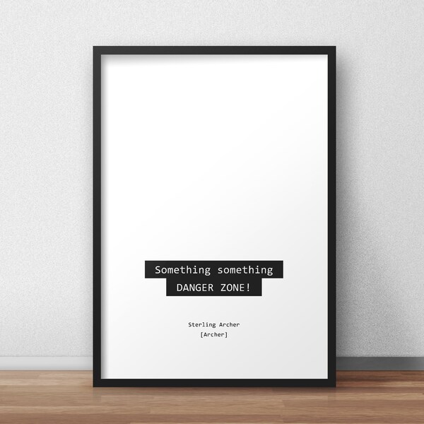 Archer Quote - Etsy