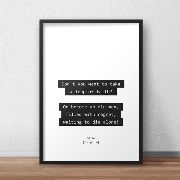 Inception - Etsy UK