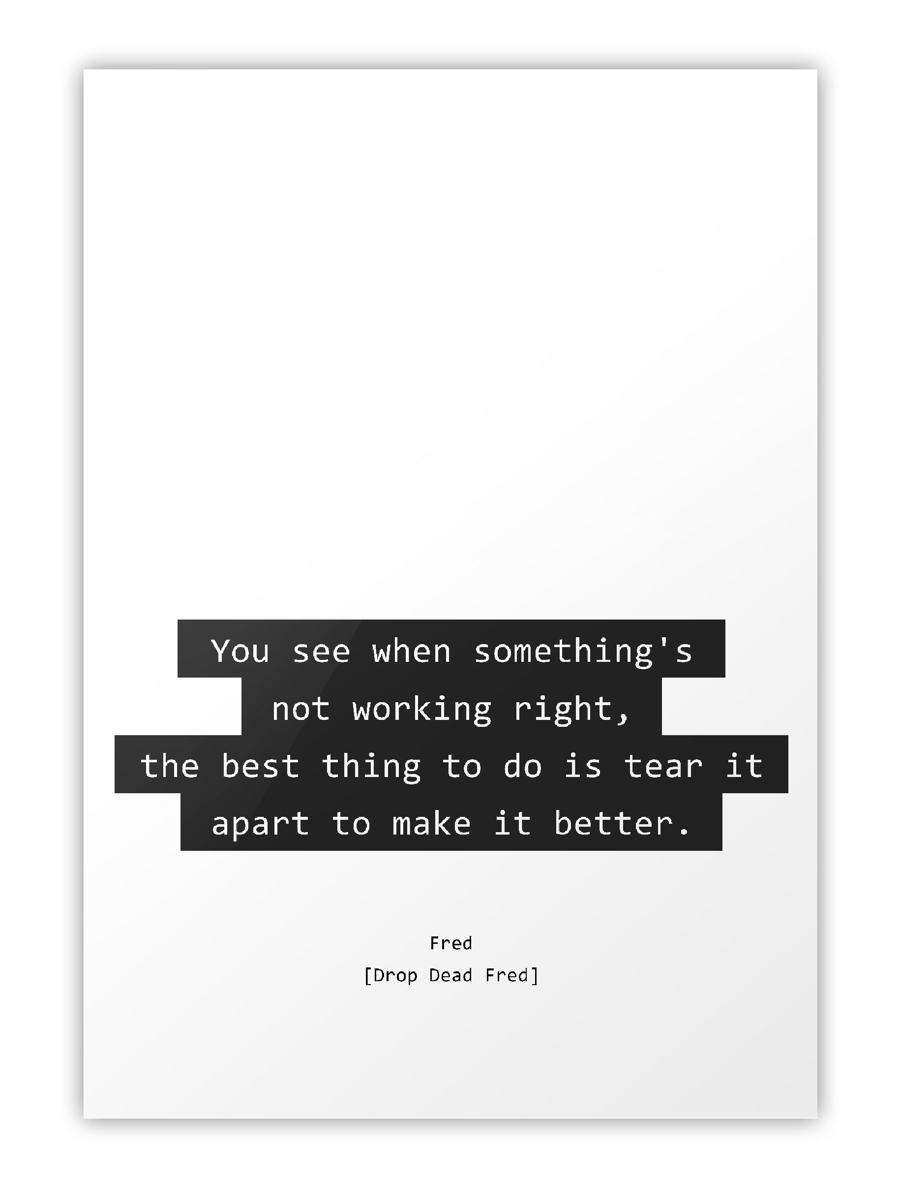 Drop Dead Fred Quotes