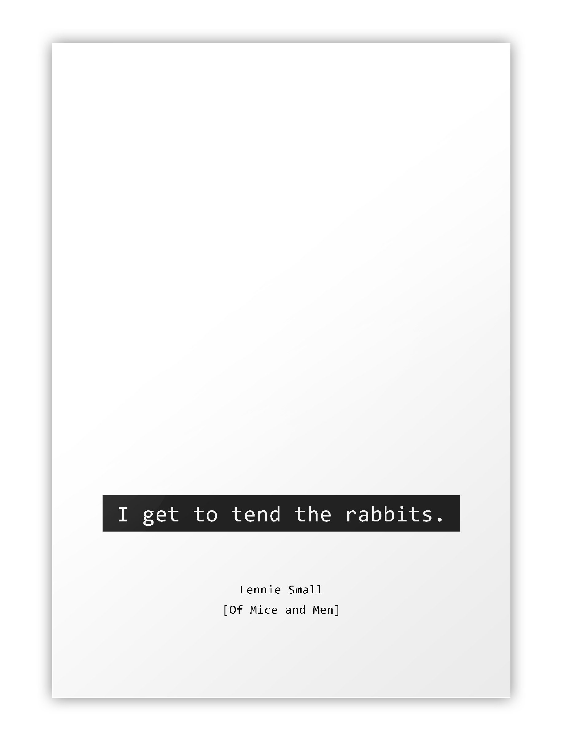 Of Mice And Men George And Lennie Quotes