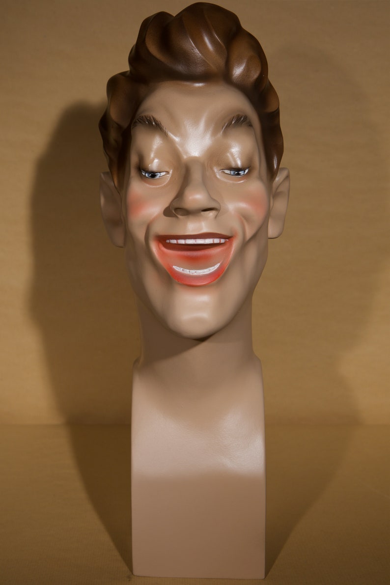 VINTAGE DISPLAY MANNEQUIN Hat Head Mannequin - Etsy